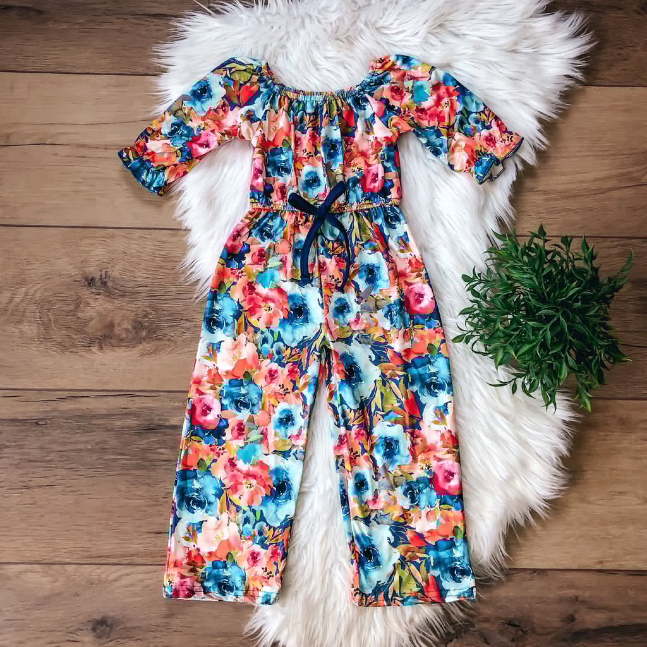 Bright Bloom Jumpsuit - WK | Designs by Arella