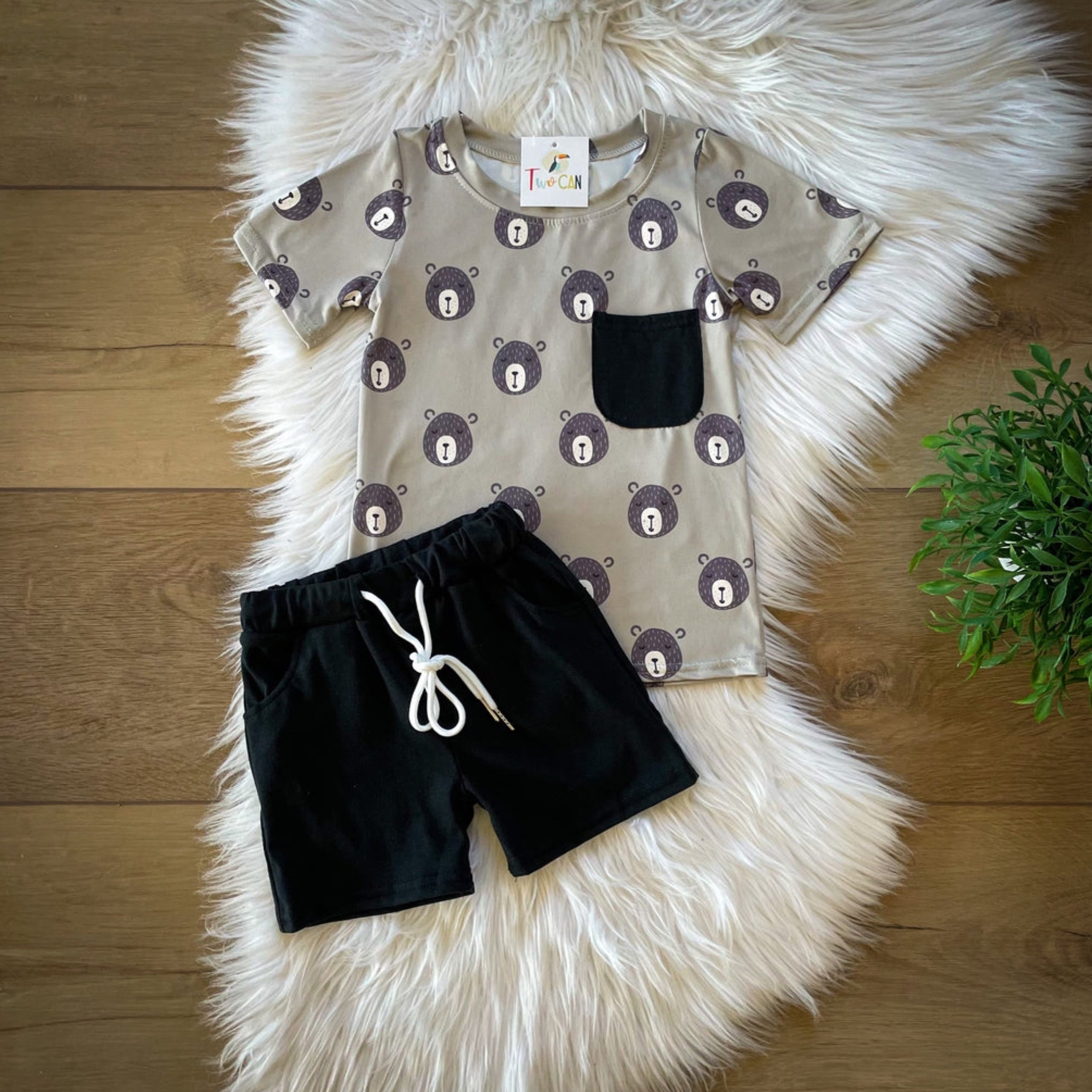 Bears Shorts set - TC | Designs by Arella