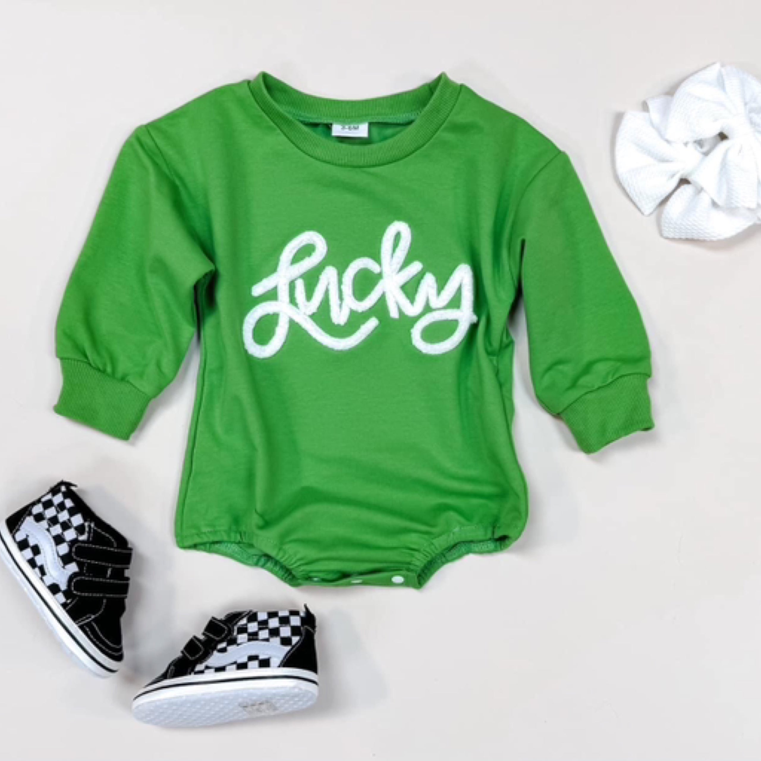 Lucky bubble romper | Designs by Arella