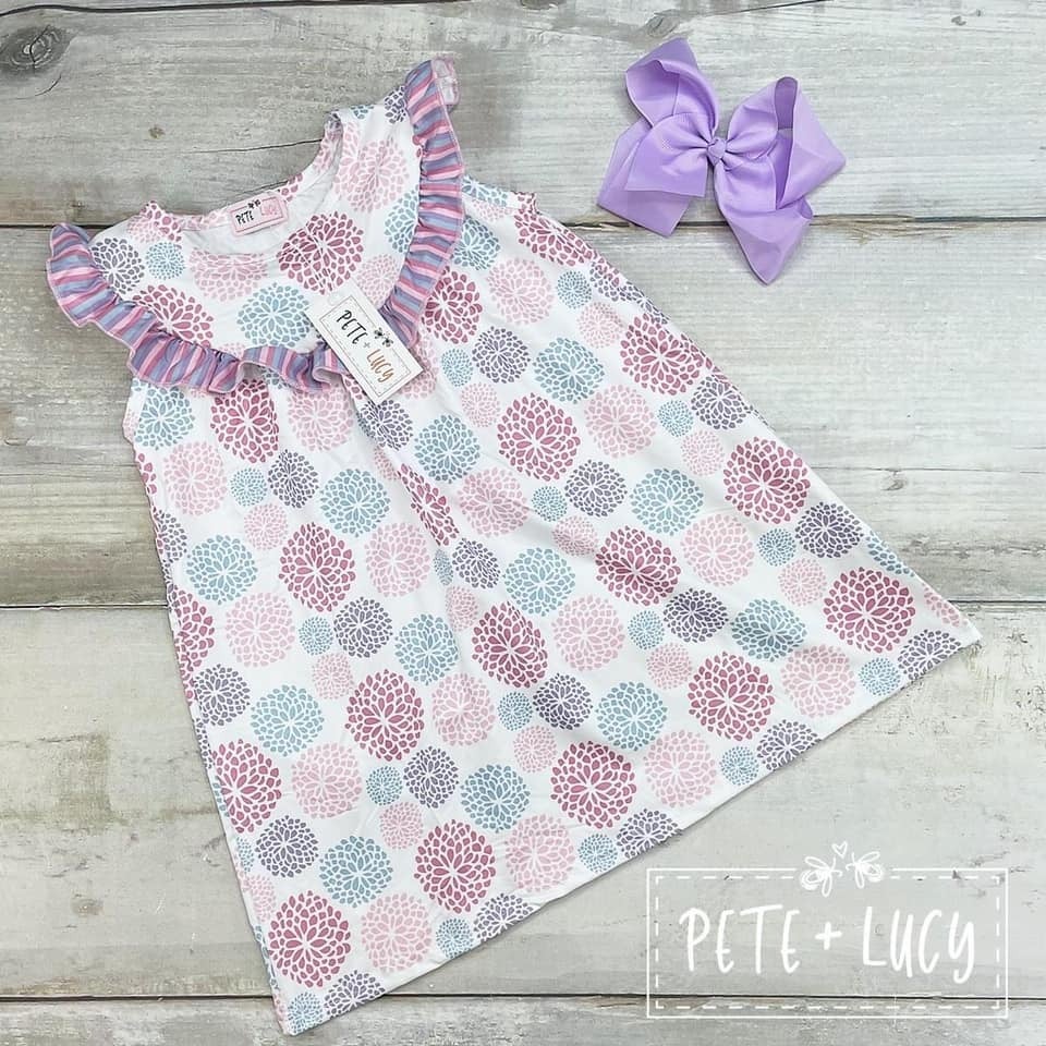 Pete + Lucy 'Pastel Dahlia' dress | Designs by Arella